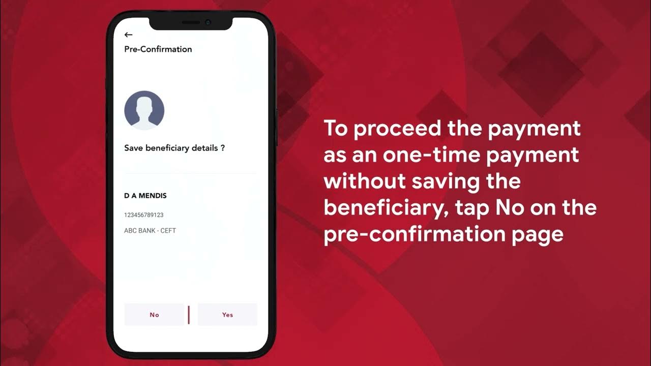 How to add a New Beneficiaries for your fund transfers - YouTube