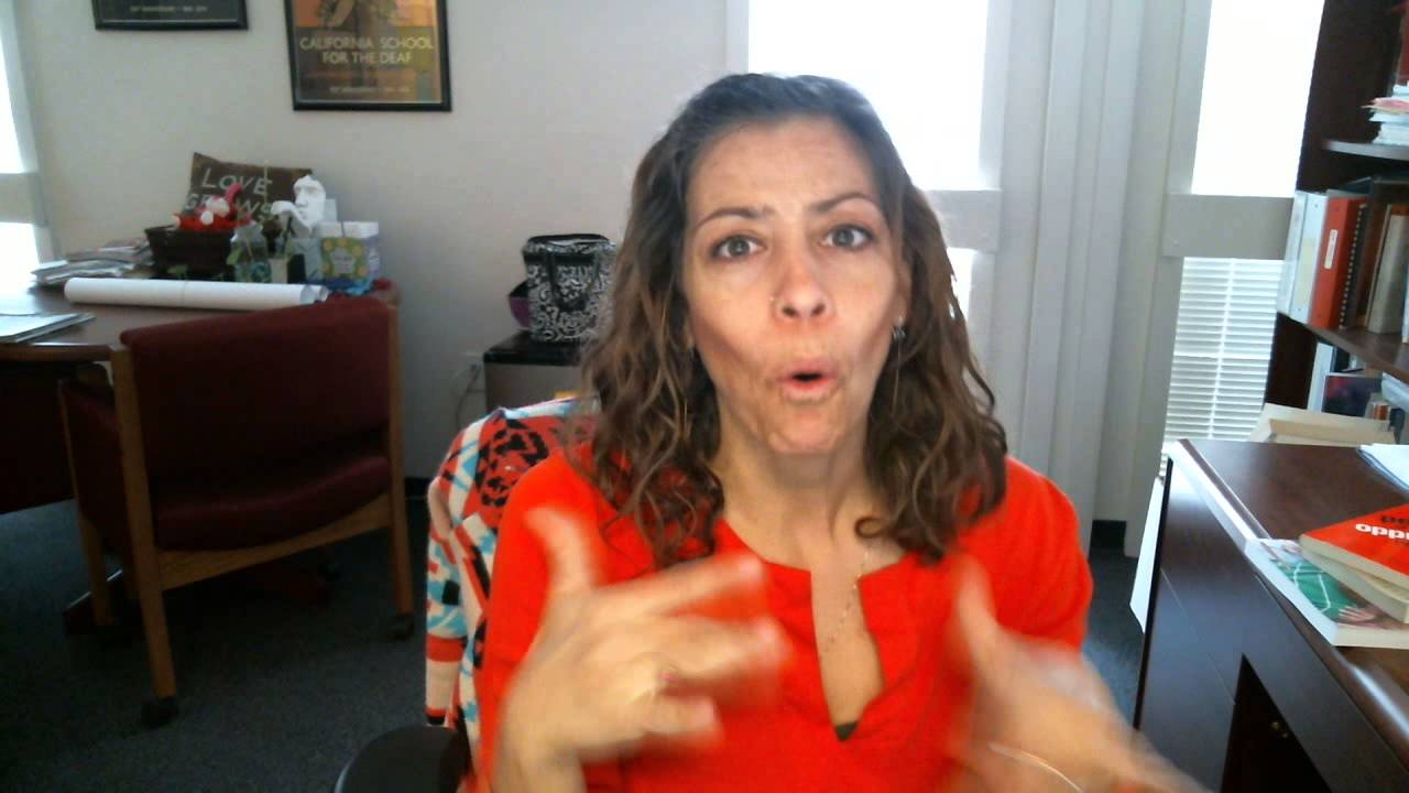 Principal's ASL Corner 12 09 15 - YouTube