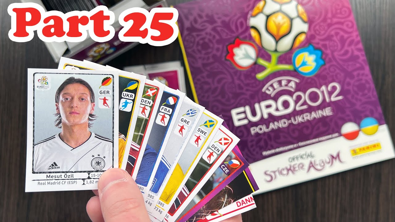 The winner of the Ballon d'Or! 10 new stickers! Panini Stickers UEFA ...