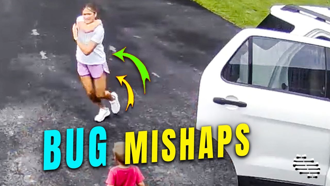 Lady Panicked after Her Daughter Told Her There Was a Bug on Her - YouTube