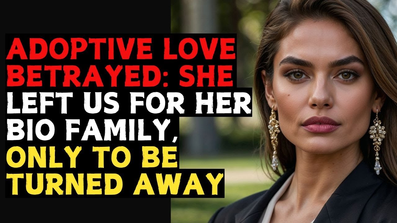 Adoptive Love Betrayed: She Left Us for Her Bio Family, Only to Be ...