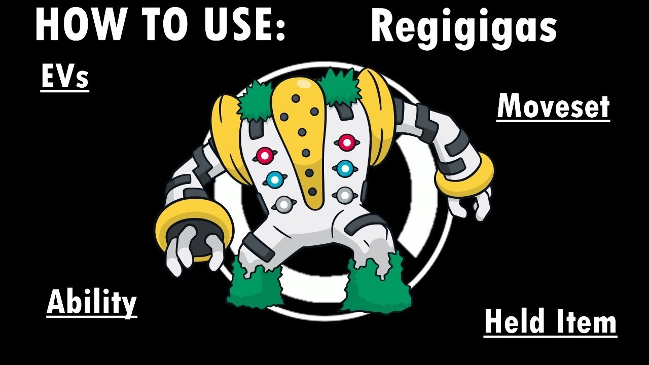 Competitive Guides- How To Use Regigigas - YouTube
