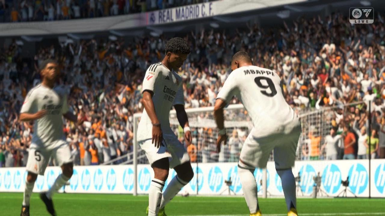 EA SPORTS FC 25 Real Madrid vs Real Madrid PS5 Pro 4k online match ...