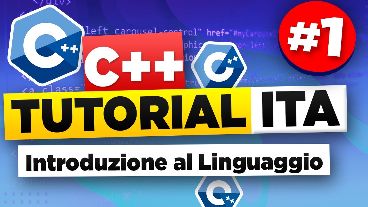 C++ Tutorial Per Principianti #1 ITA Introduzione e Ambiente di ...