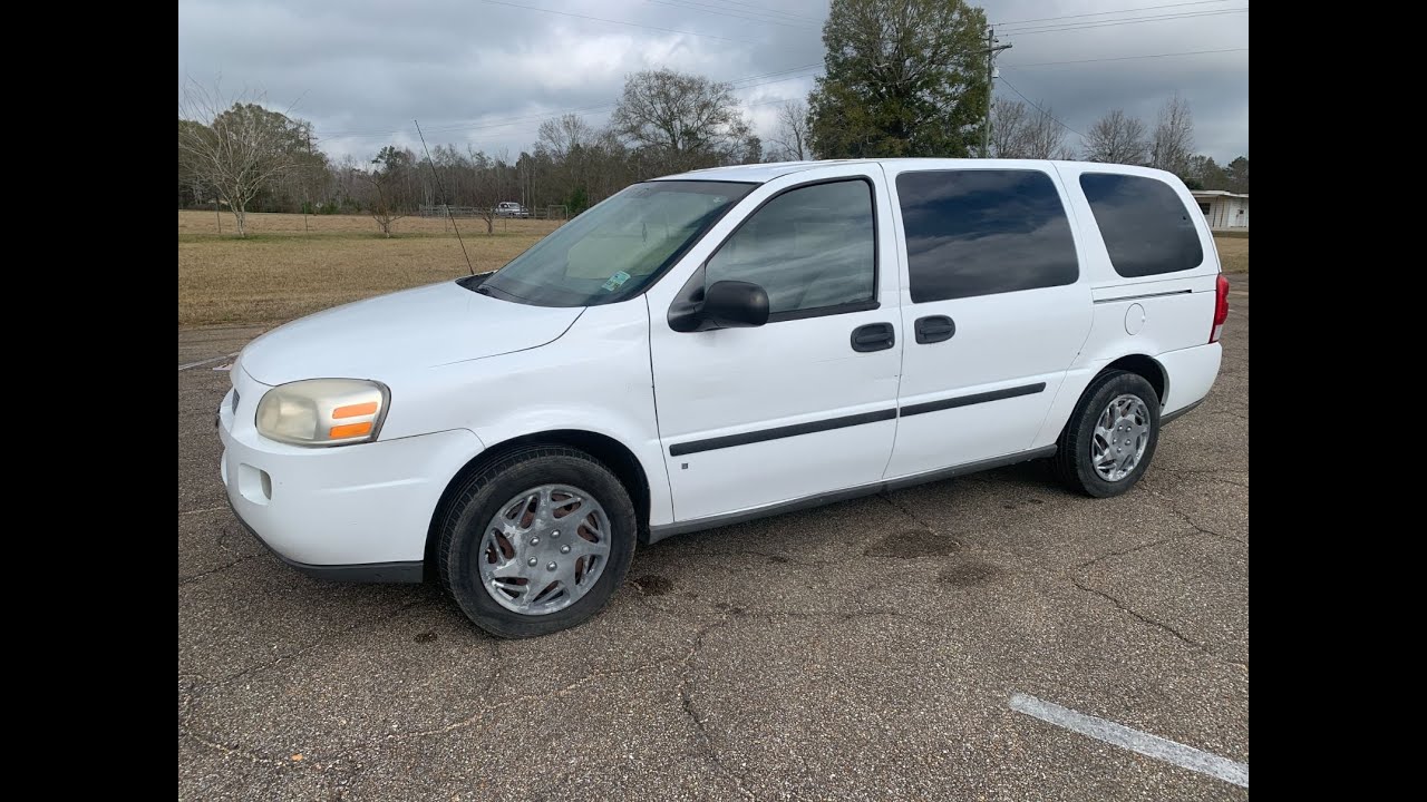 2008 Chevrolet Uplander 4 Door Mini Van (196,899 Miles) - YouTube