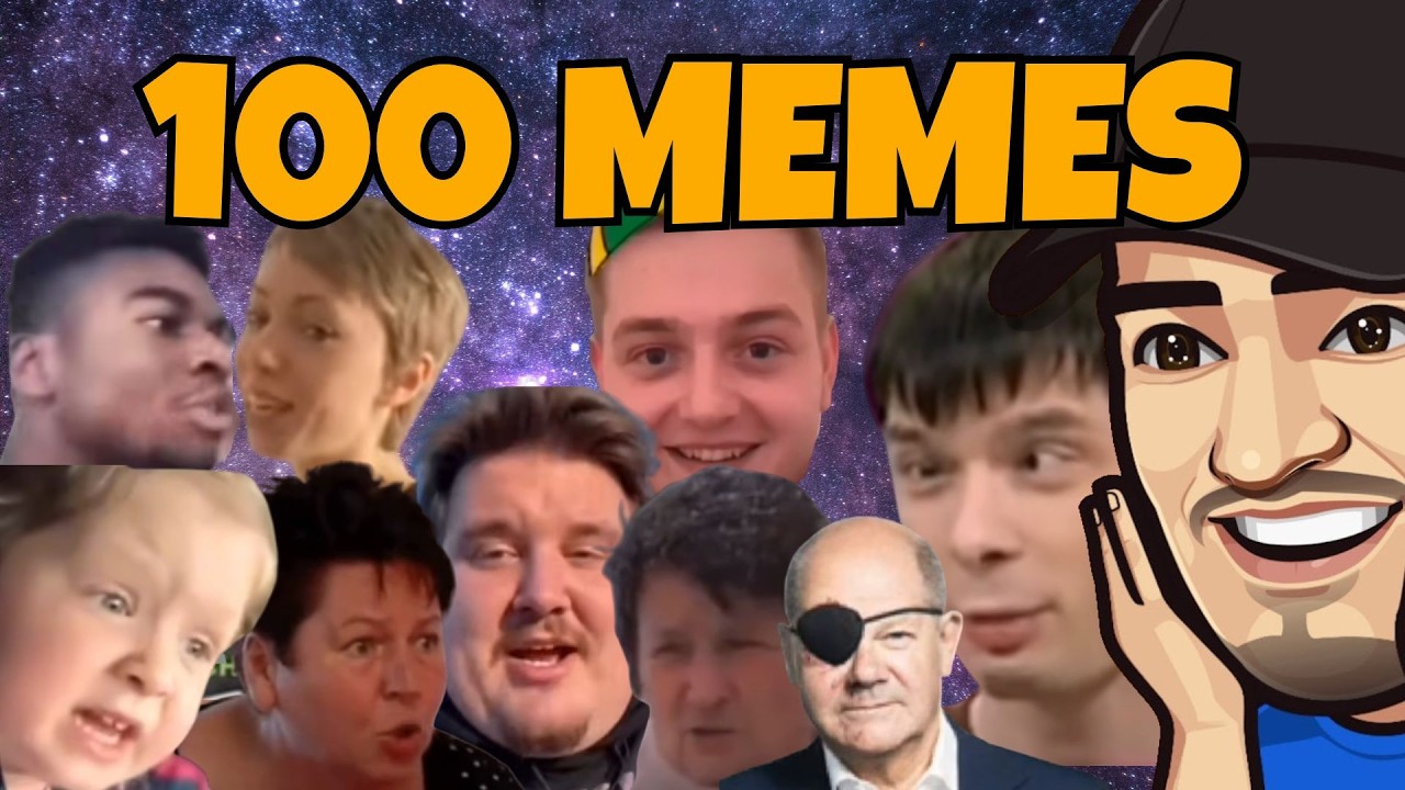🇩🇪 100 DEUTSCHE MEMES mit LEGENDENSTATUS – NICHT LACHEN CHALLENGE ...
