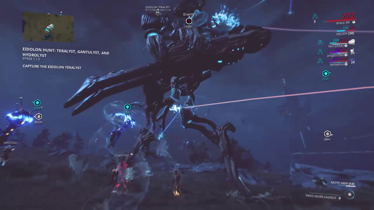 Attempted the Sentient Challenge - Warframe - YouTube