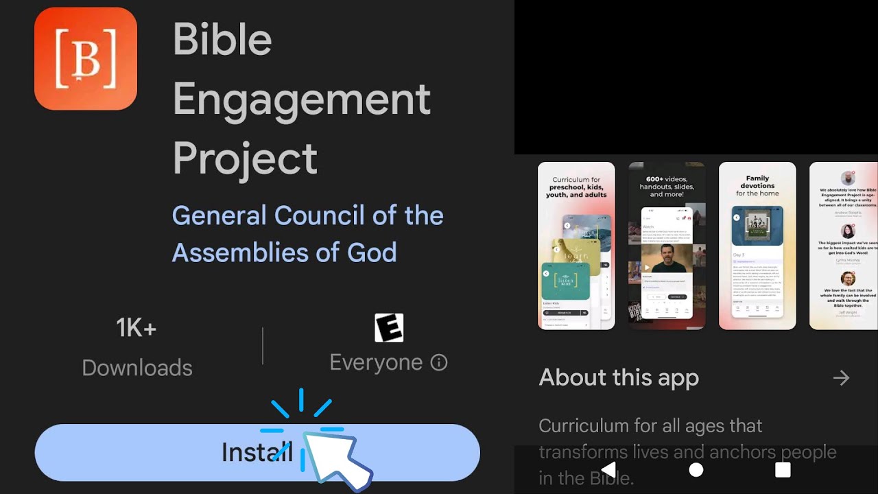 Bible Engagement Project Download Help - YouTube