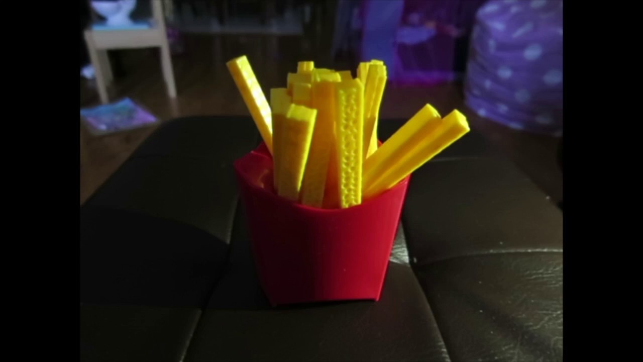 Mr. Play Flying French Fries Game - YouTube