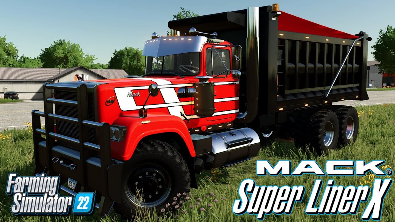 LIVE Modding - NEW MACK Superliner X | NEW Truck ALMOST Ready! | FS22 ...