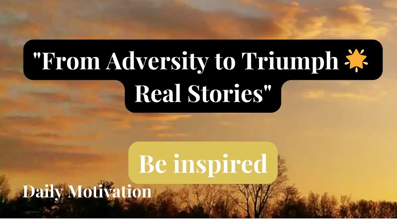 Triumphs of Tenacity: Real-Life Stories of Overcoming Odds to Achieve ...