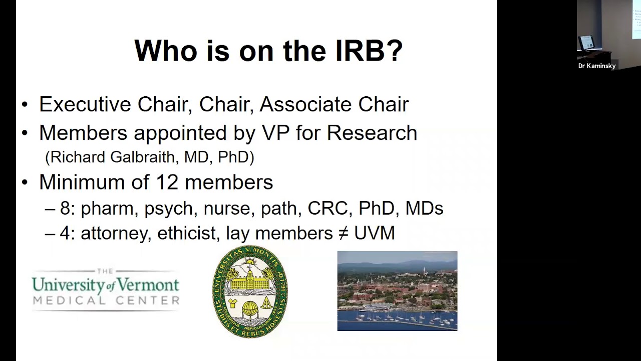 Getting to Know the IRB - YouTube