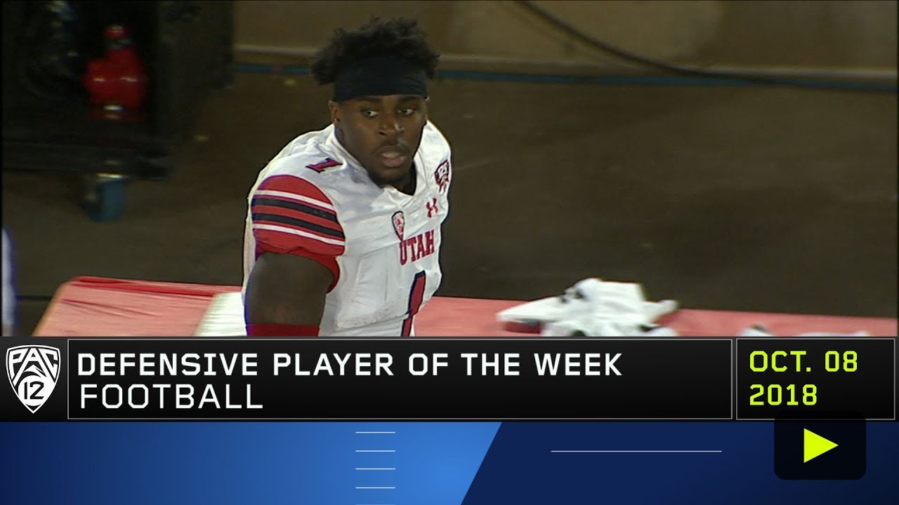 Utah's Jaylon Johnson named Pac-12 Football Defensive Player of the ...