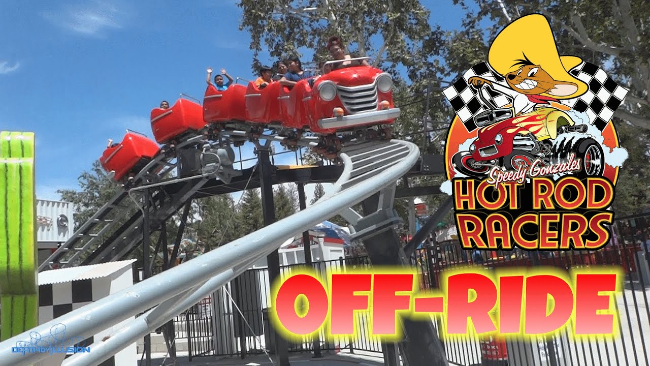 Speedy Gonzales Off-ride (HD) Six Flags Magic Mountain New 2014 - YouTube