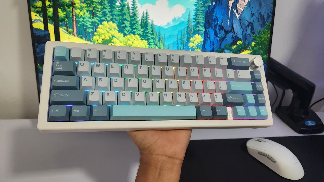Montando Teclado Custom - GMK 67 + Akko v3 pro cream yellow - YouTube