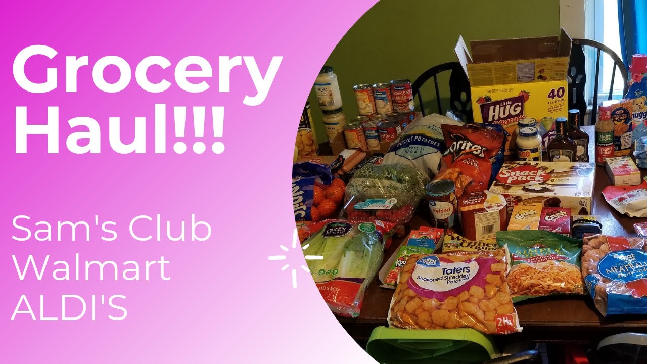 Grocery HAUL|| April 2021|| What did we get and will it last all month ...