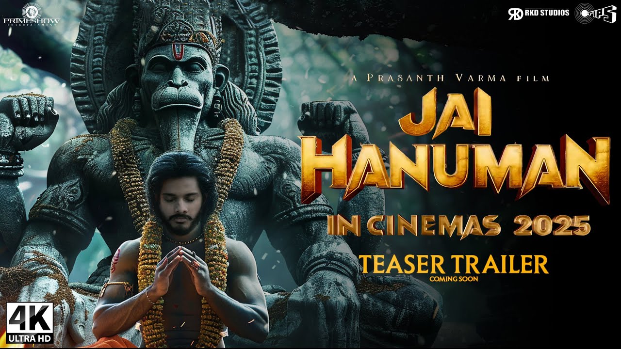 Jai Hanuman - First Trailer (2024) | Prasanth Varma, Teja Sajja | RKD Studio - YouTube