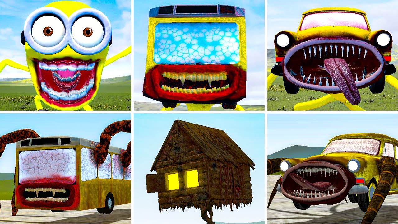 NEW FORMS NIGHTMARE MINION TAPES, BUS EATER, CAR EATER in Garrys Mod ...