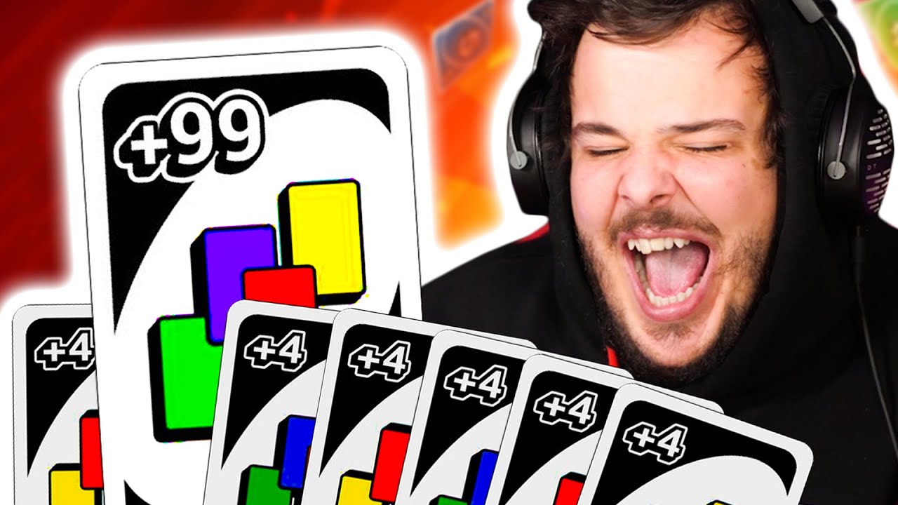 MAKING HIM PICK UP 99+ CARDS - YouTube
