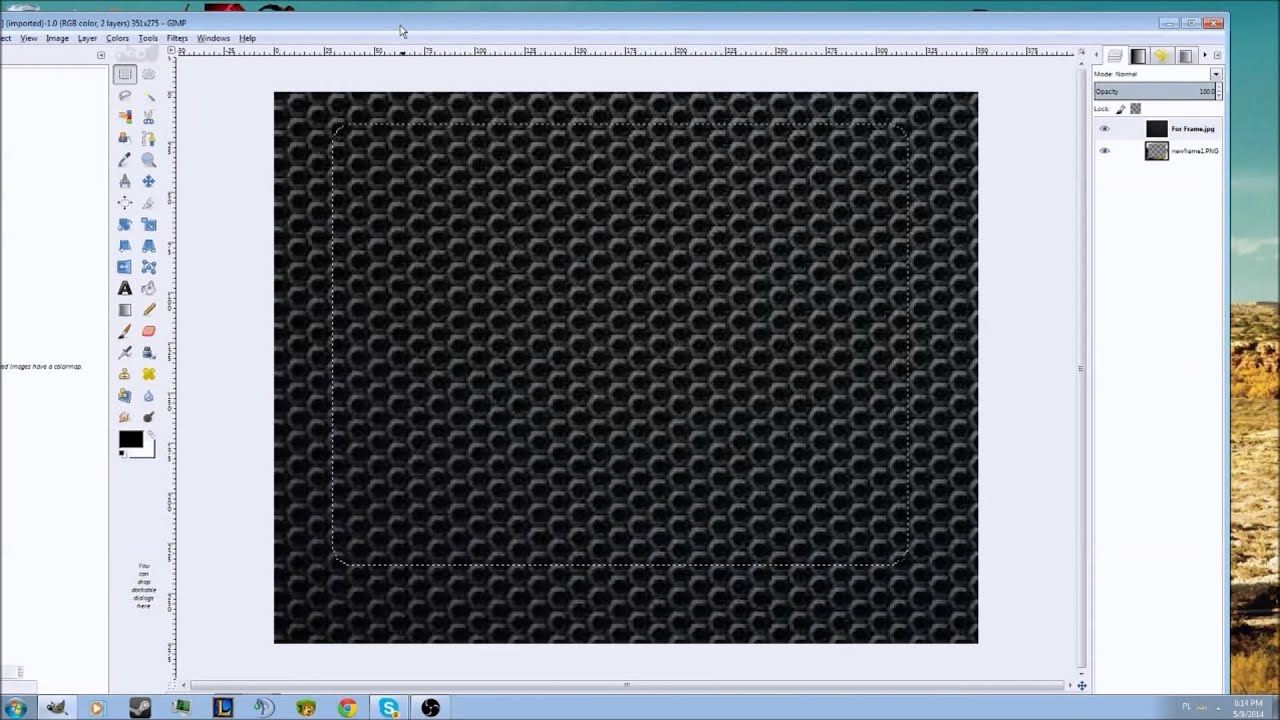 Twitch Face Cam Frame Tutorial - Easy! - YouTube