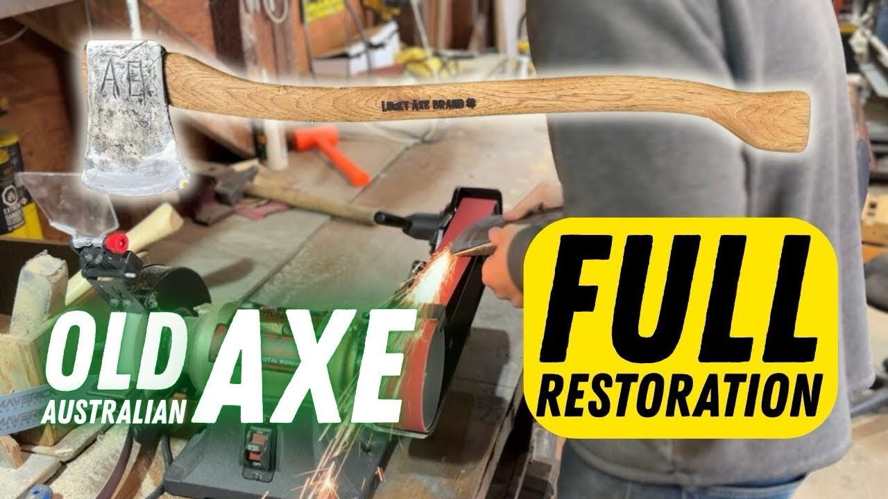 Restoring A Glorious Vintage Splitting Axe | EP 23 - YouTube
