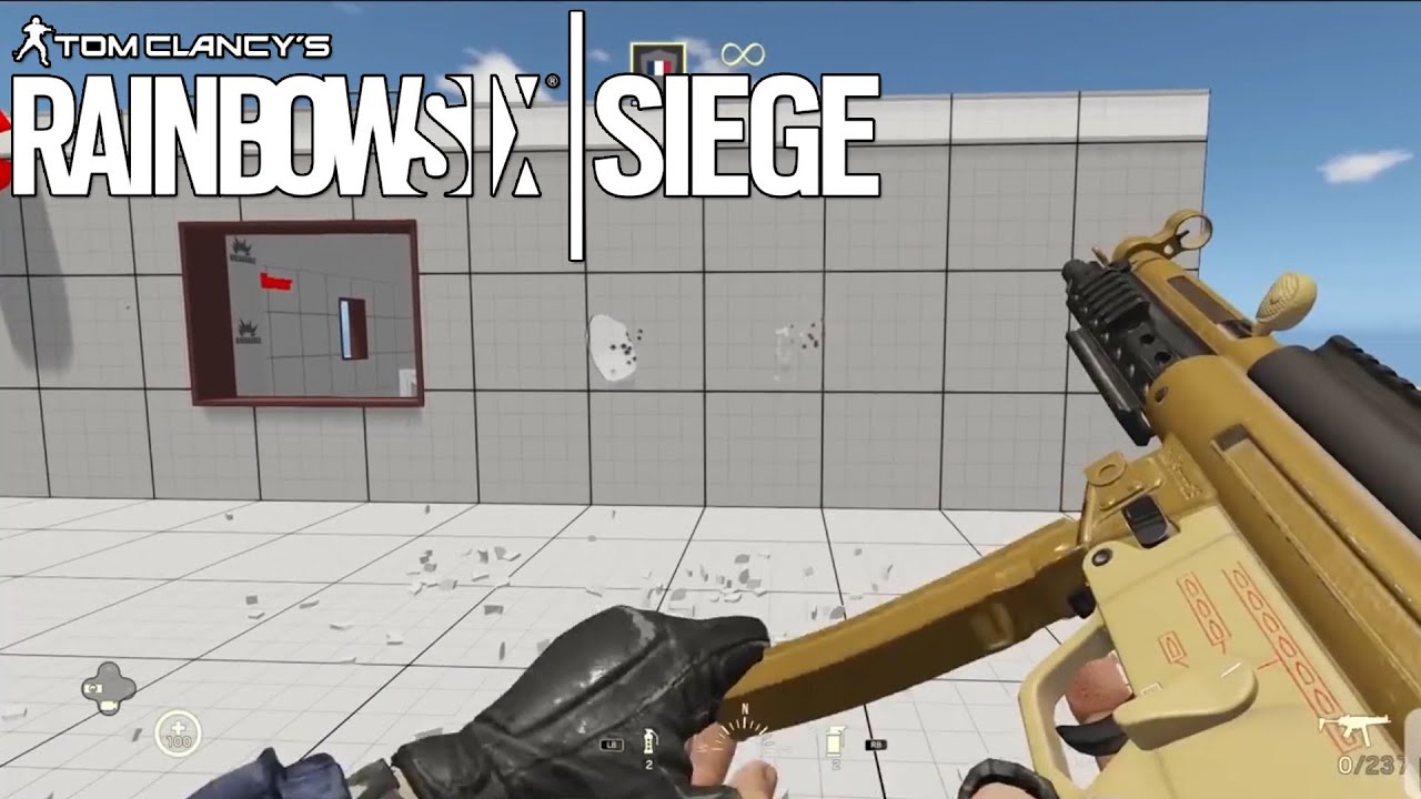 Rainbow Six Siege - Recoil System & Possible Gold Weapons! - YouTube