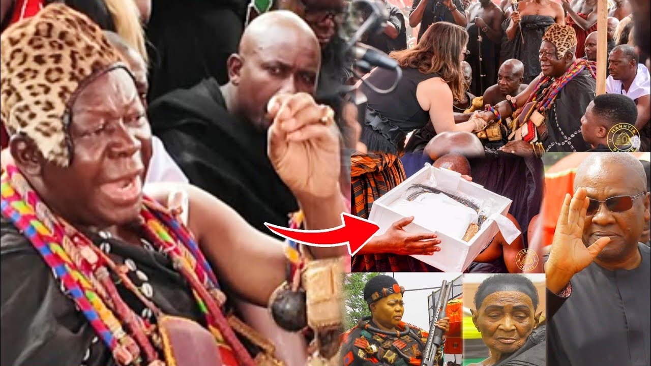 KUNTUNKUNI DAY: OTUMFUO RECEIVES THE STOLEN ASANTE ITEMS FROM THE ...