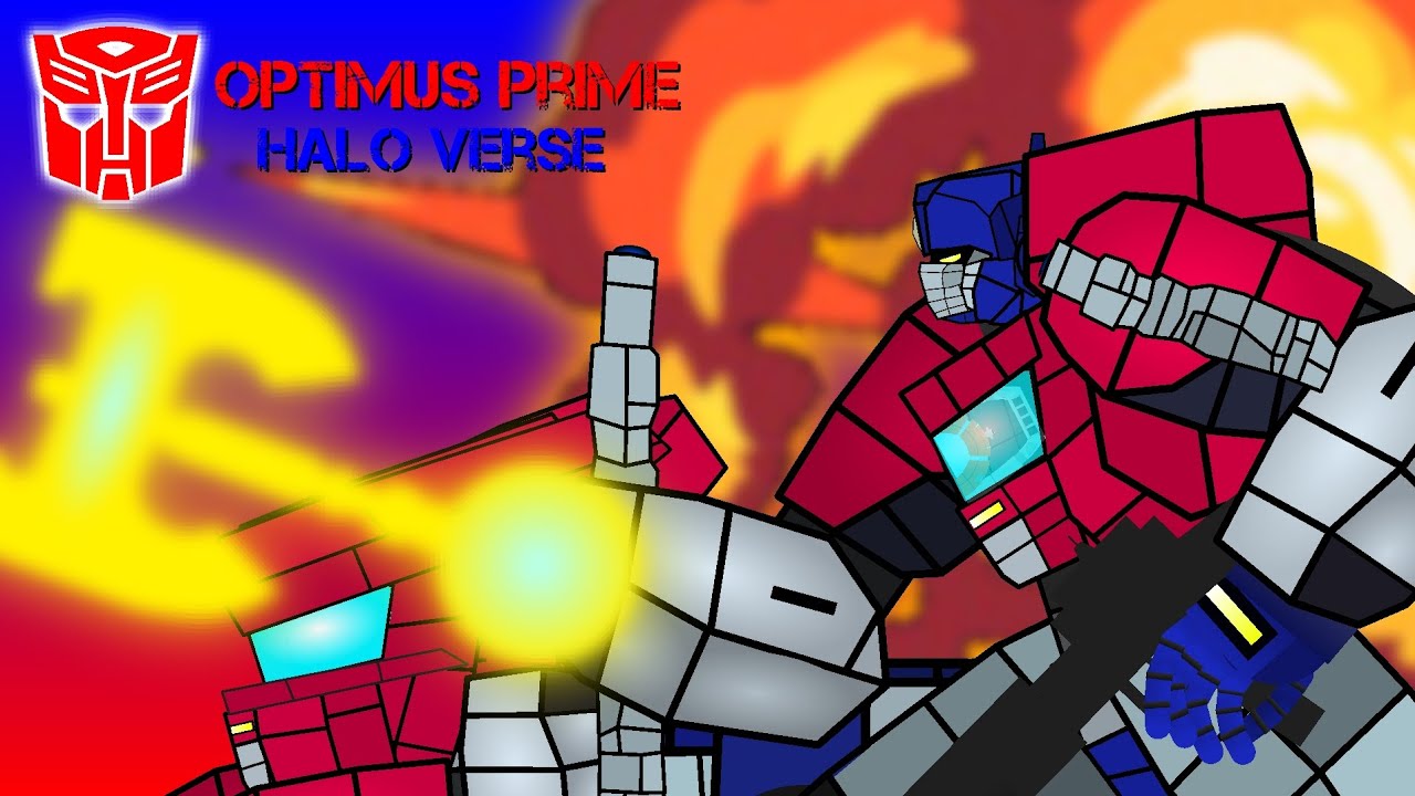 Transformers_Halo_Verse Optimus Prime test (Stick nodes) - YouTube