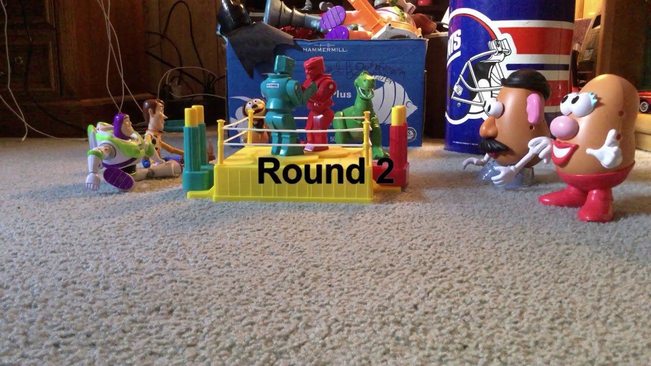 If Toy Story characters went to a boxing match - YouTube