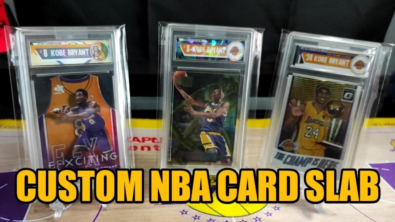 CUSTOM NBA CARD SLAB - YouTube