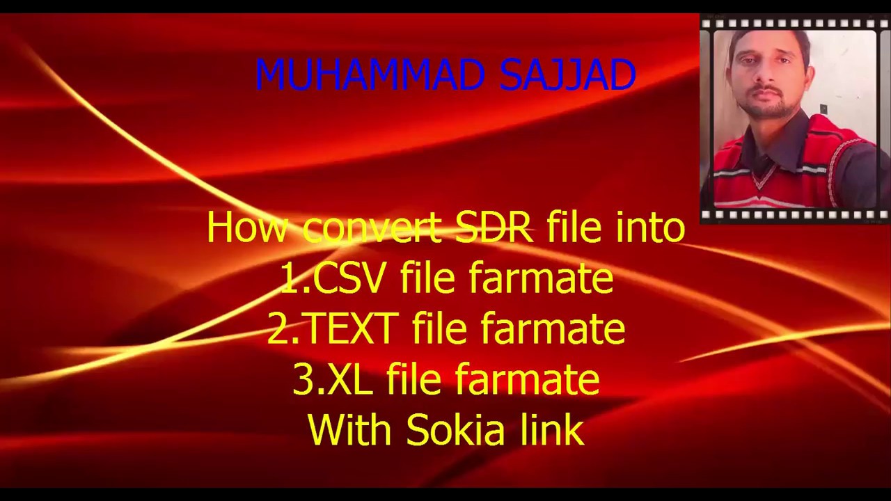 How To Convert SDR File Into CSV File text File And XLF File Farmate how-to-convert-sdr-file-into-csv-file-text-file-and-xlf-file-farmate