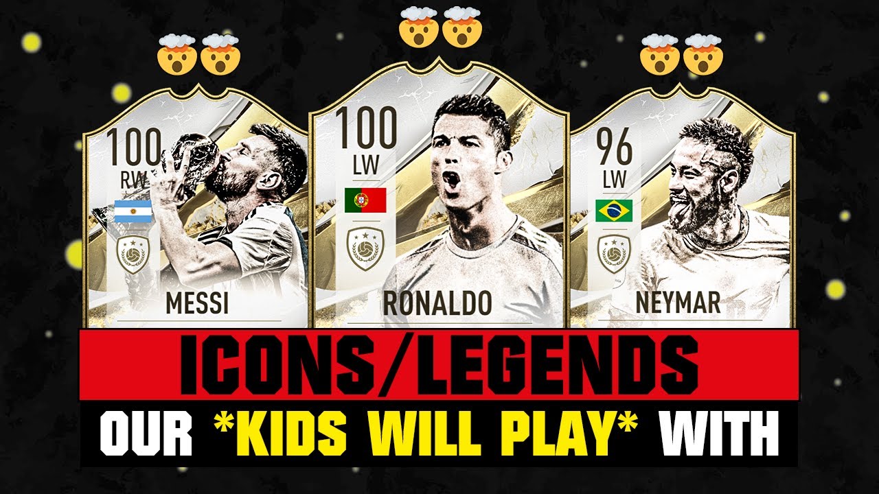 FIFA 50 | FUTURE ICONS Our Kids WILL PLAY WITH! 😱🔥 ft. Ronaldo, Messi ...