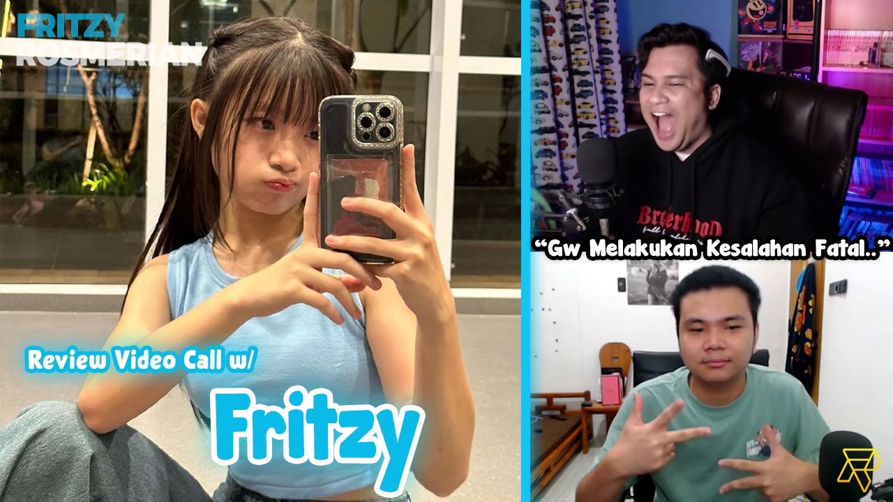 Review Video Call JKT48 : Fritzy Rosmerian! JEPON BLUNDER NGOMONG INI ...