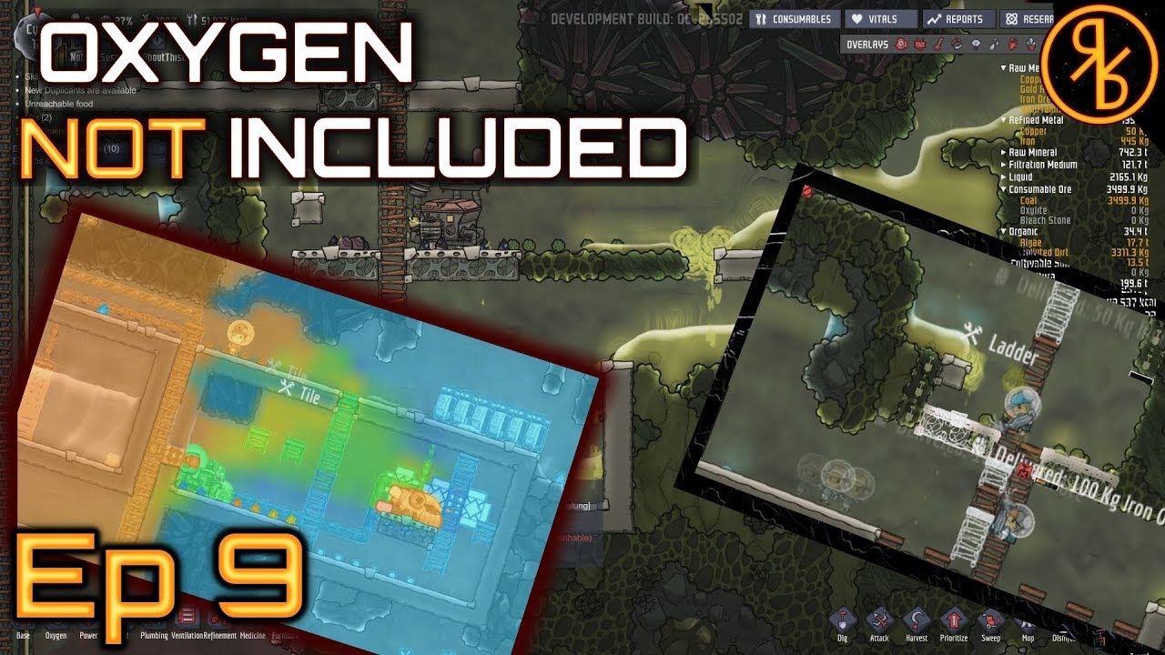 Oxygen Not Included Ep 9 | More Odd Jobs and Random Tasks ...
