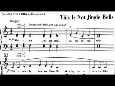 Faber Piano Adventures - Level 1 - Lesson - pg. 27 - This Is Not Jingle ...