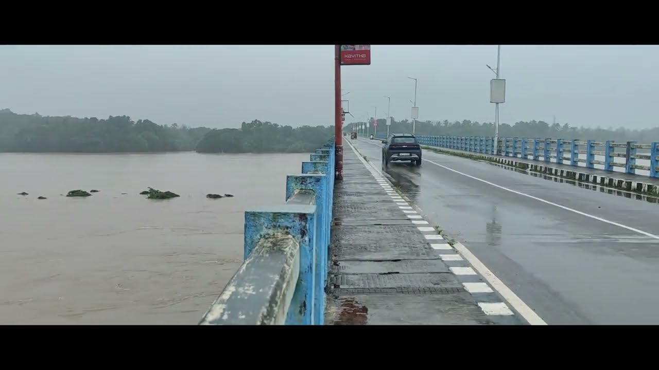Before & after the floods-Mayannur bridge-Yezdi D250 Classic - YouTube
