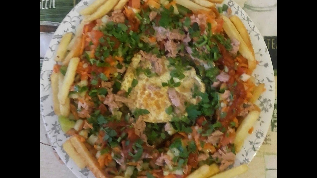 Plat tunisien صحن تونسي - YouTube