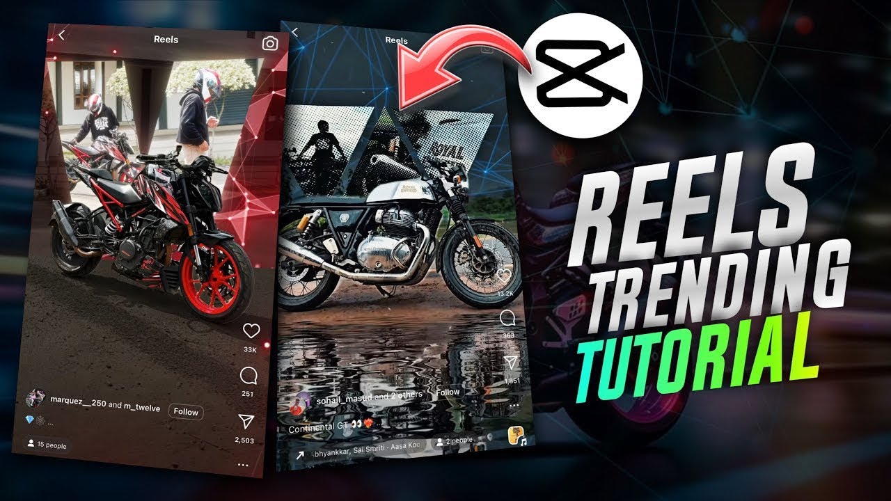 NEW TRENDING BIKE & CAR REELS USING TRANSITION TUTORIAL | CAR & BIKE ...