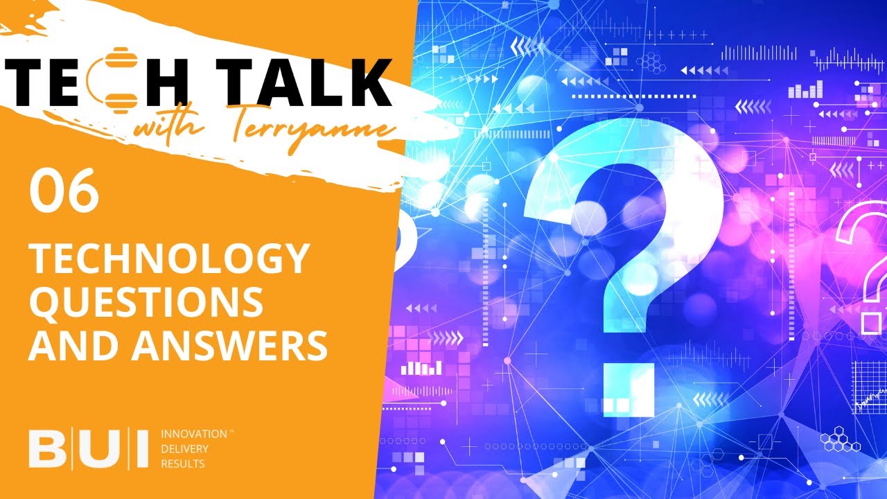 Tech Talk | EPISODE 06 | Technology Q and A - YouTube
