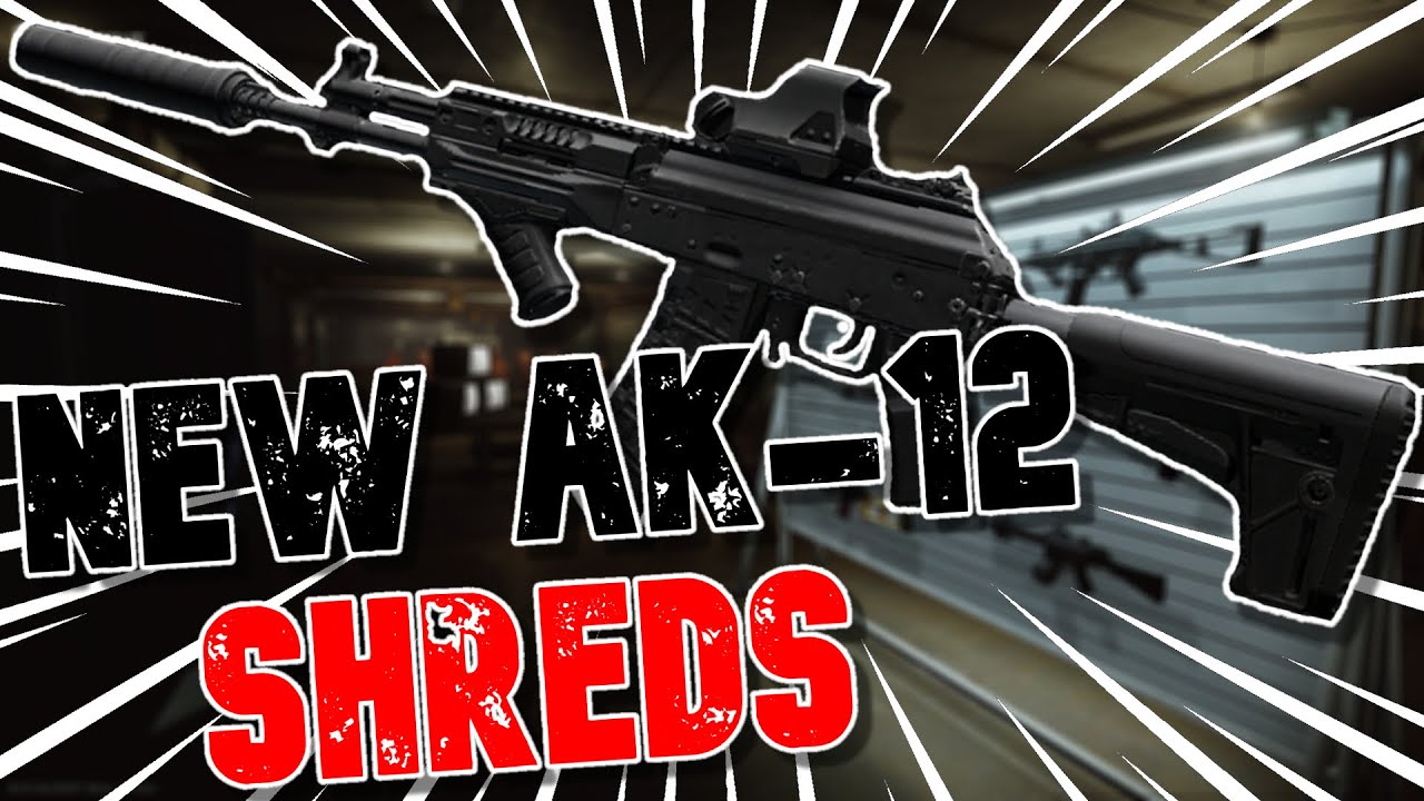 The NEW AK-12 SHREDS Customs | Escape From Tarkov | - YouTube