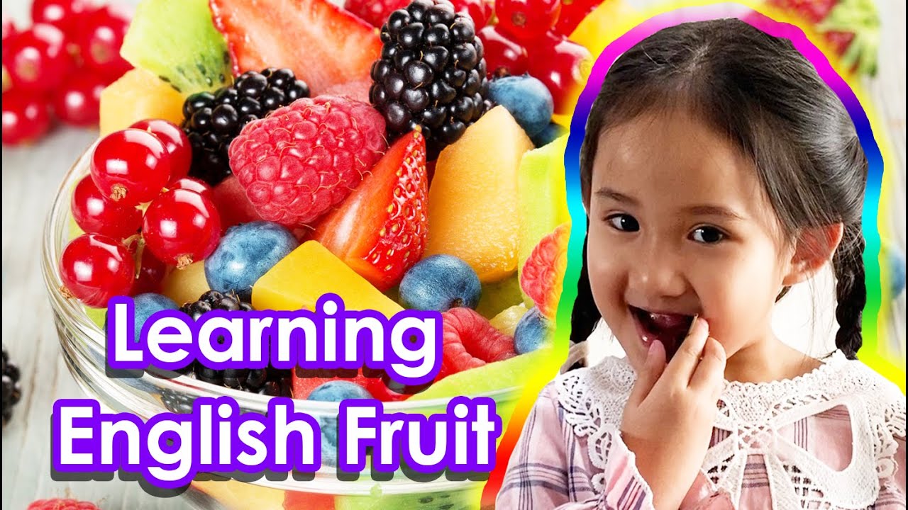 How to learn English Fruit? - YouTube