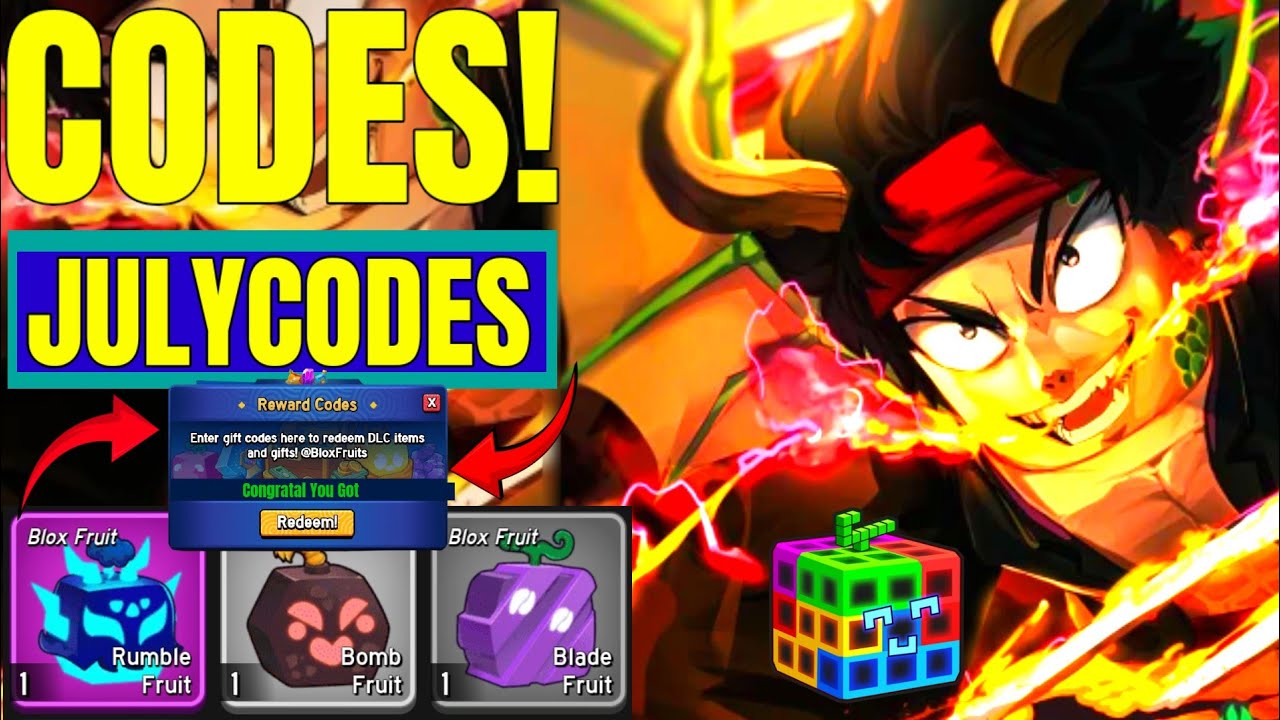 *NEW* ALL WORKING CODES FOR BLOX FRUITS IN 2025! ROBLOX BLOX FRUITS ...