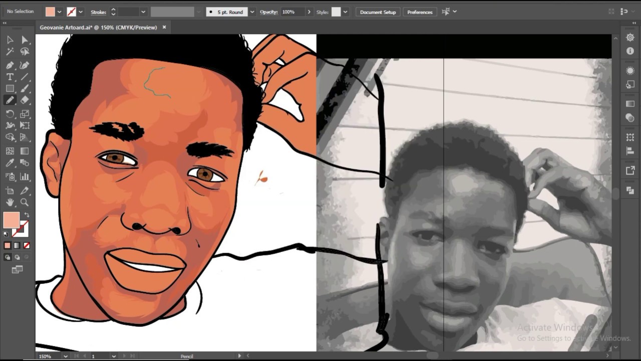 How To Cartoon Yourself - YouTube