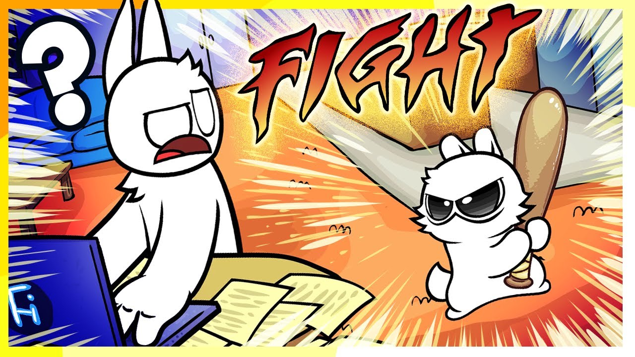 Bip VS Gib (Bonk Stick) - YouTube