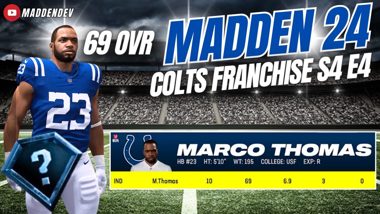 First Career Start For Our 69 OVR UDFA Hidden Dev RB.... - YouTube