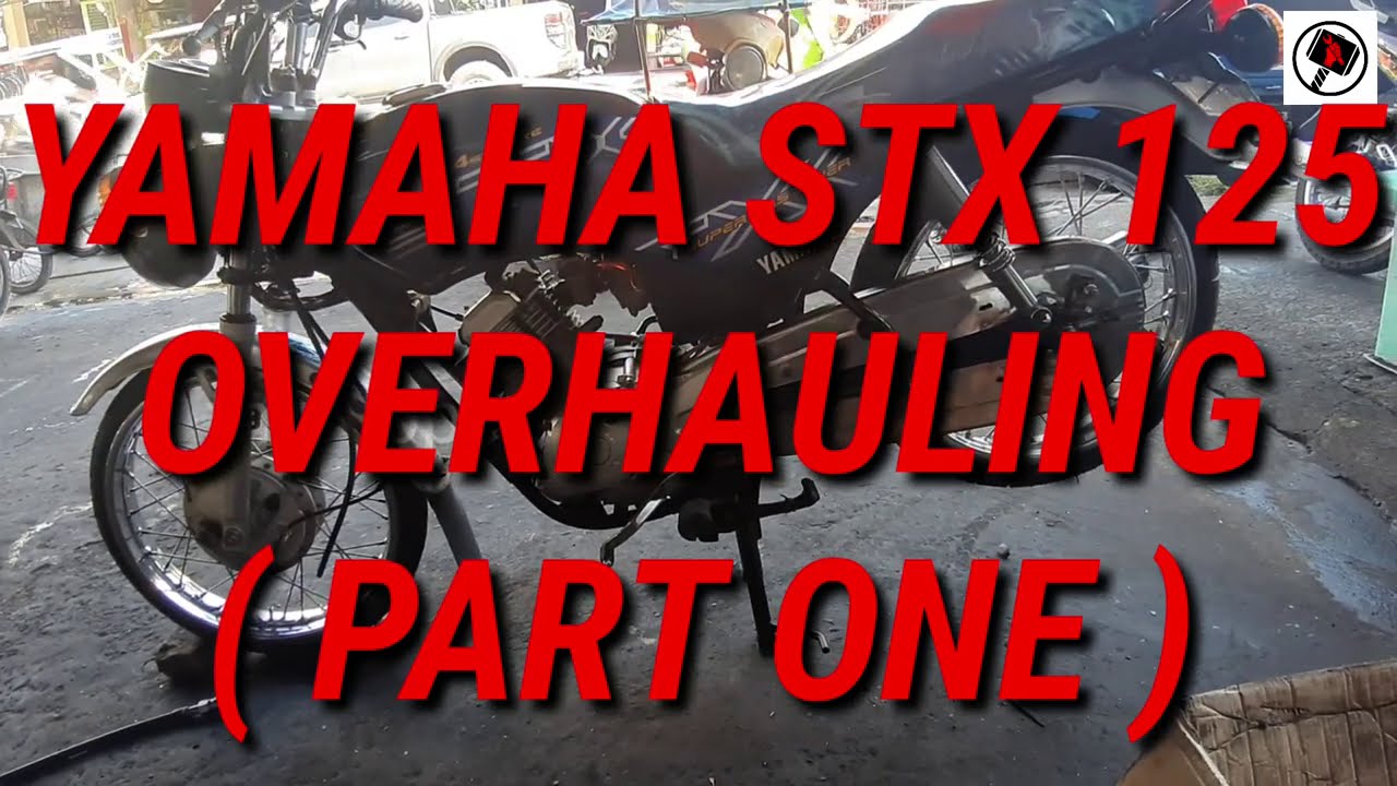 YAMAHA STX 125 OVERHAULING | part one - YouTube
