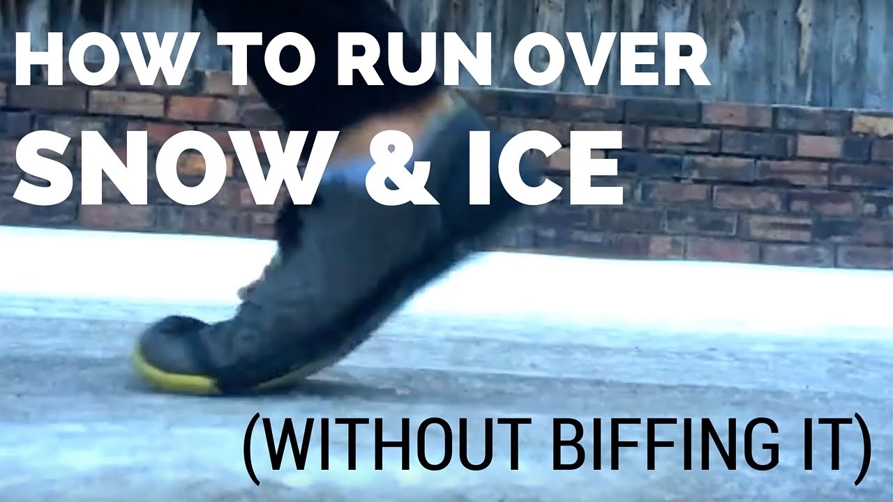 How to Run Over Ice - YouTube