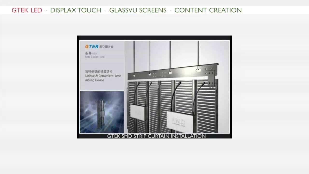 TCI · GTEK LED Strip Curtain SMD · Installation Instructions - YouTube