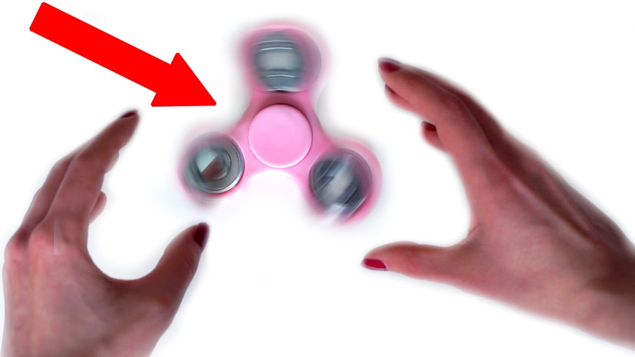 6 FIDGET SPINNER TRICKS!!!! ANITA STORIES - YouTube