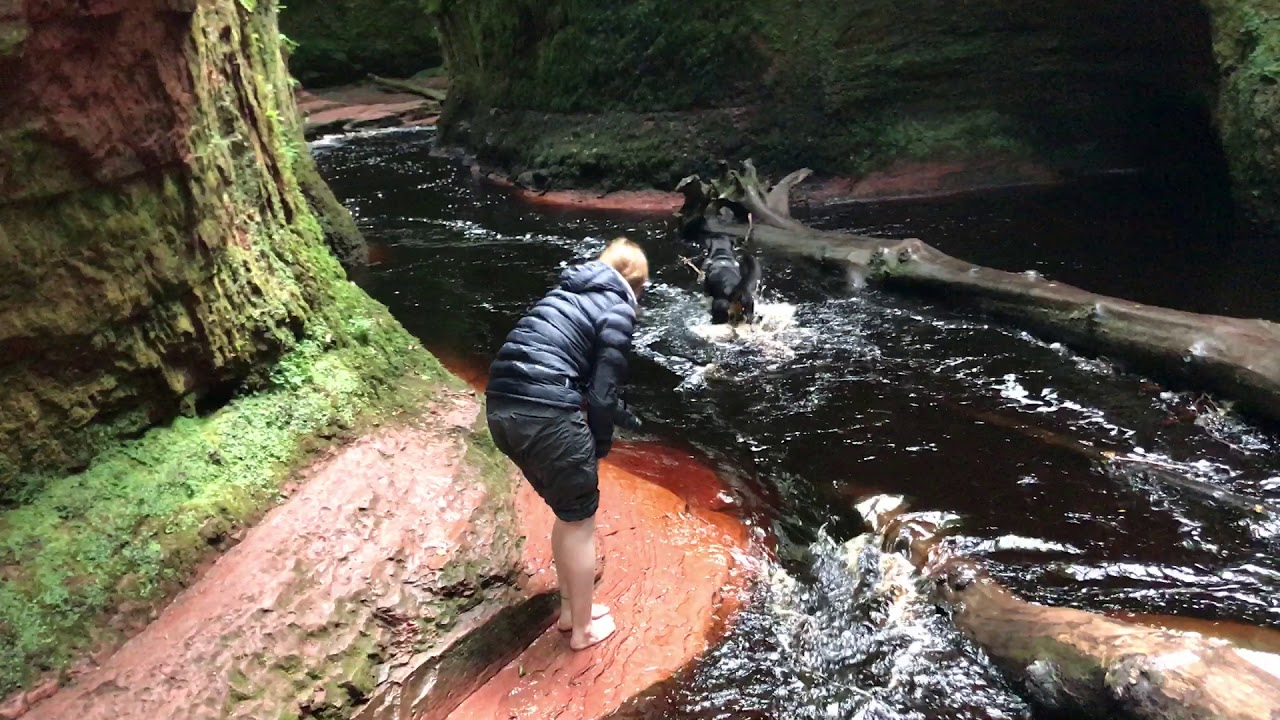 The devils pull pit, Scotland - YouTube